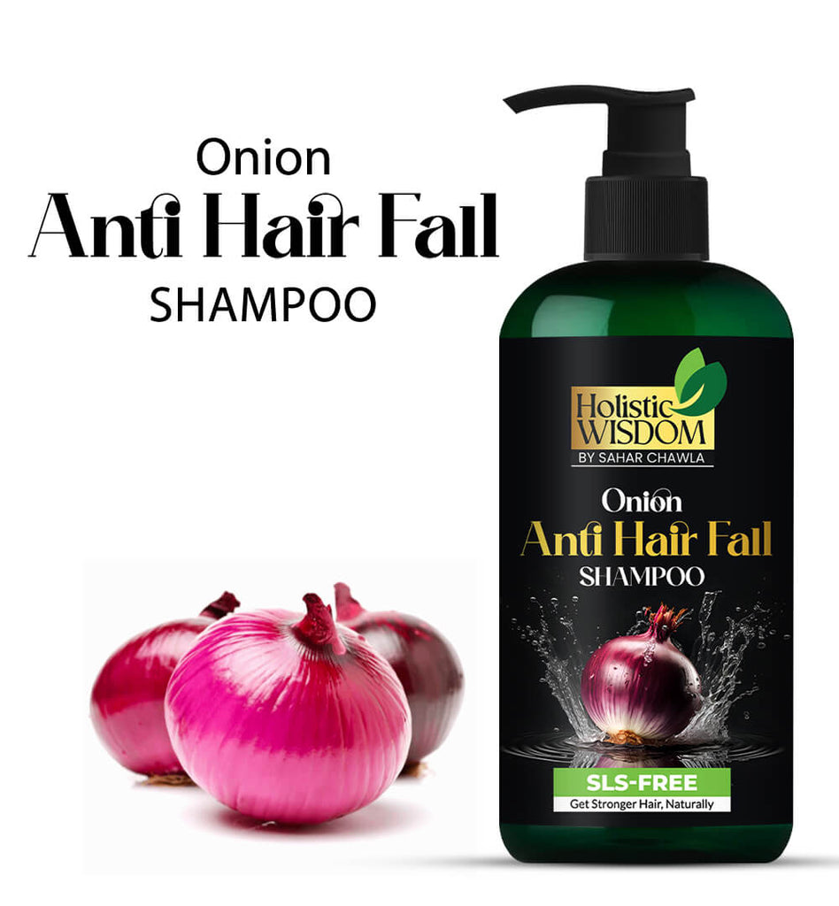 Onion Anti Hair Fall Shampoo – Holistic Wisdom by Sahar Chawla