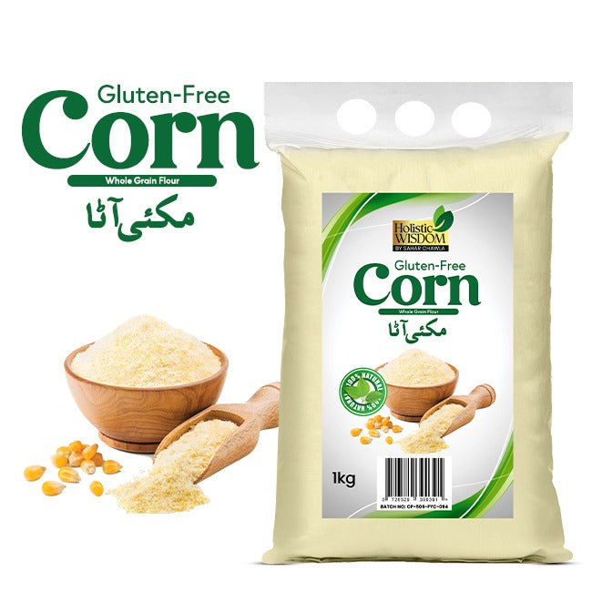 Corn flour - Makai ka Atta - 1kg – Holistic Wisdom by Sahar Chawla